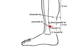 Zhubin Acupoint:KI 9 Acupuncture Point or Kidney 9 - PeakMassager