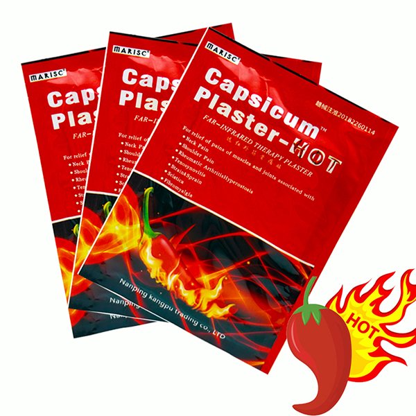 24PCS Hot Chiili Capsicum Plaster Pacth For Sprain & Pain - PeakMassager
